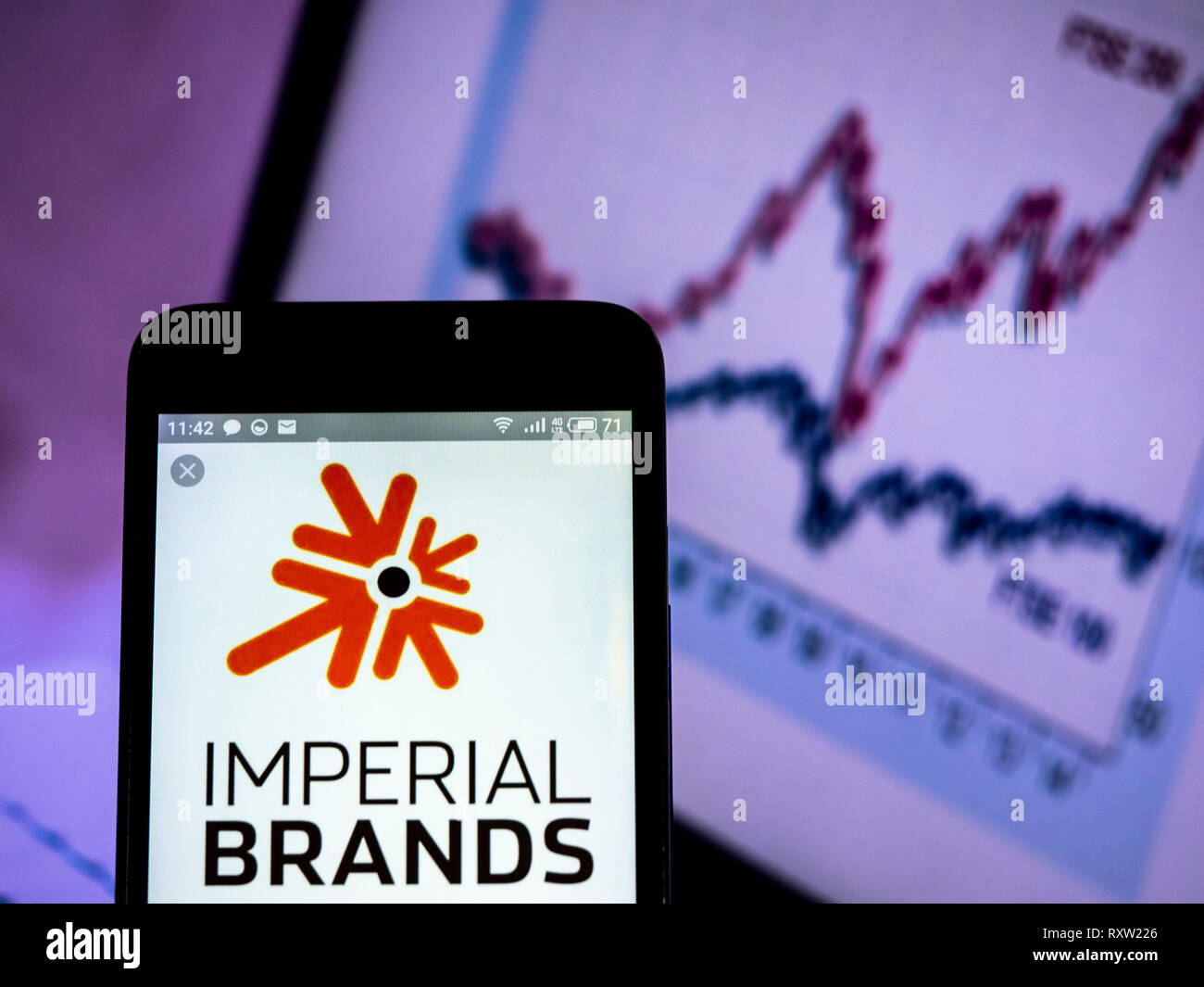 Imperial brands logo hi-res stock photography and images - Alamy