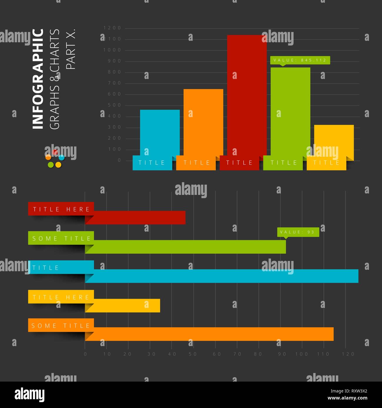 Vector flat design infographic elements - 10. part of my infographic ...