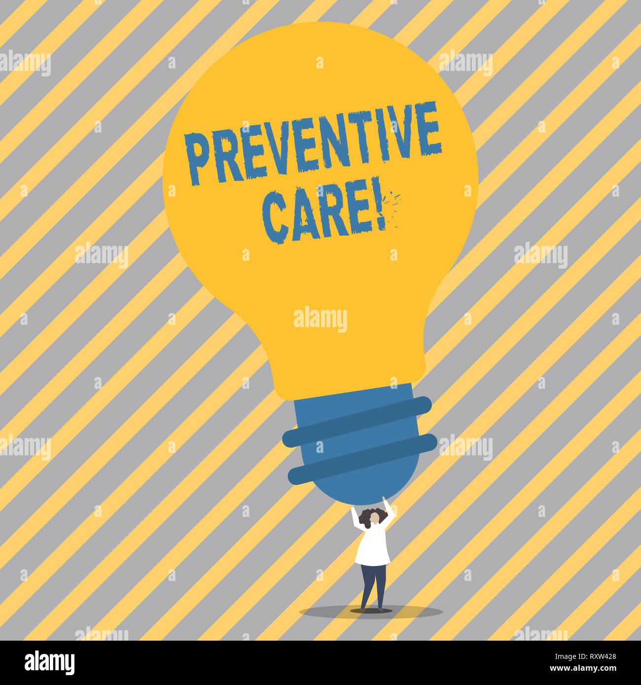 Conceptual hand writing showing Preventive Care. Concept meaning Health ...