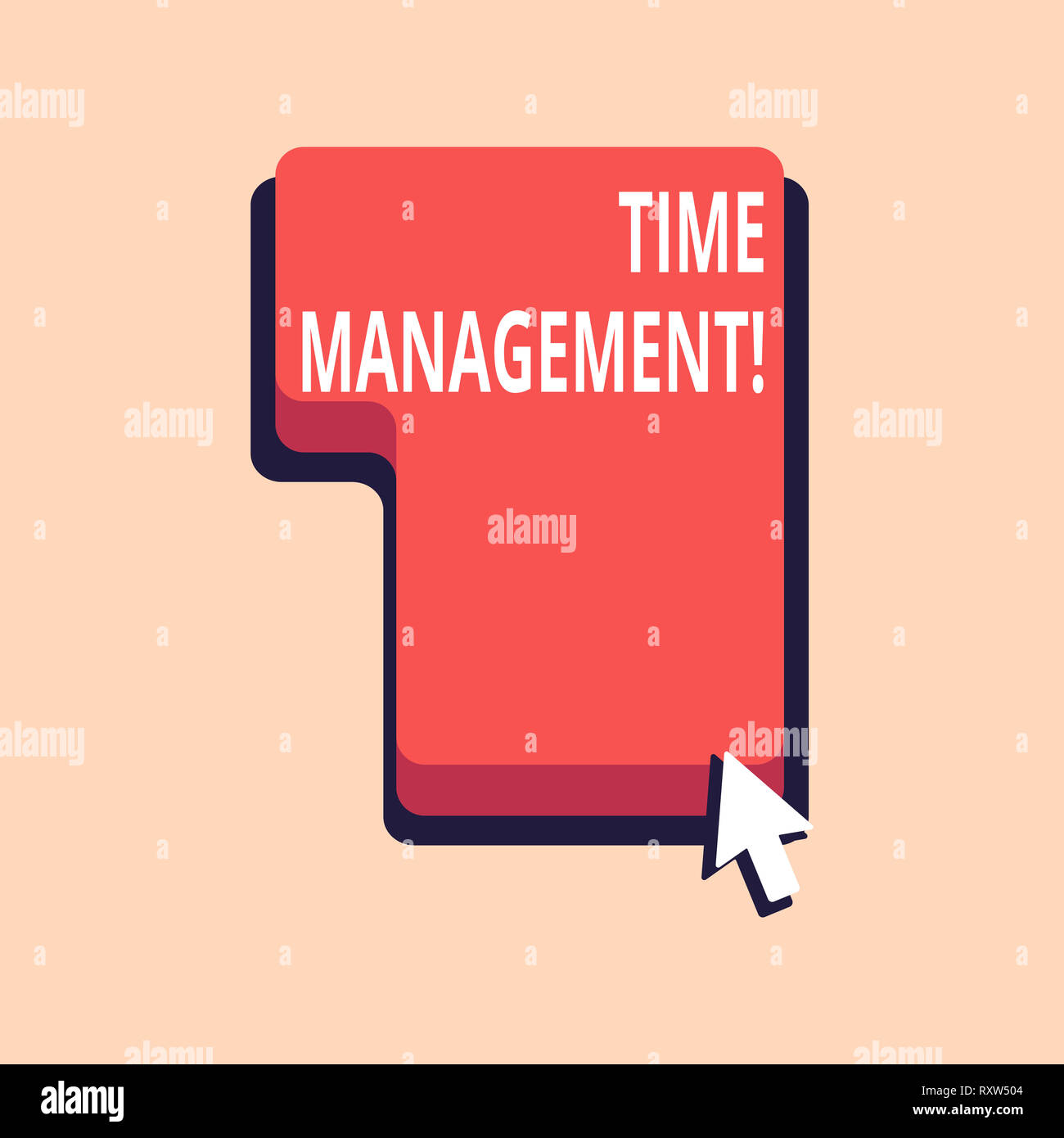 Writing note showing Time Management. Business concept for Schedule ...