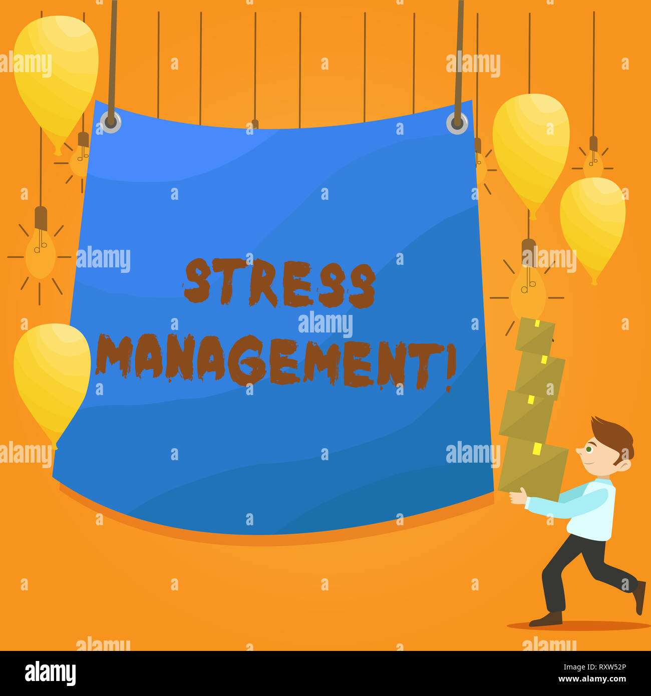 Word writing text Stress Management. Business photo showcasing ...