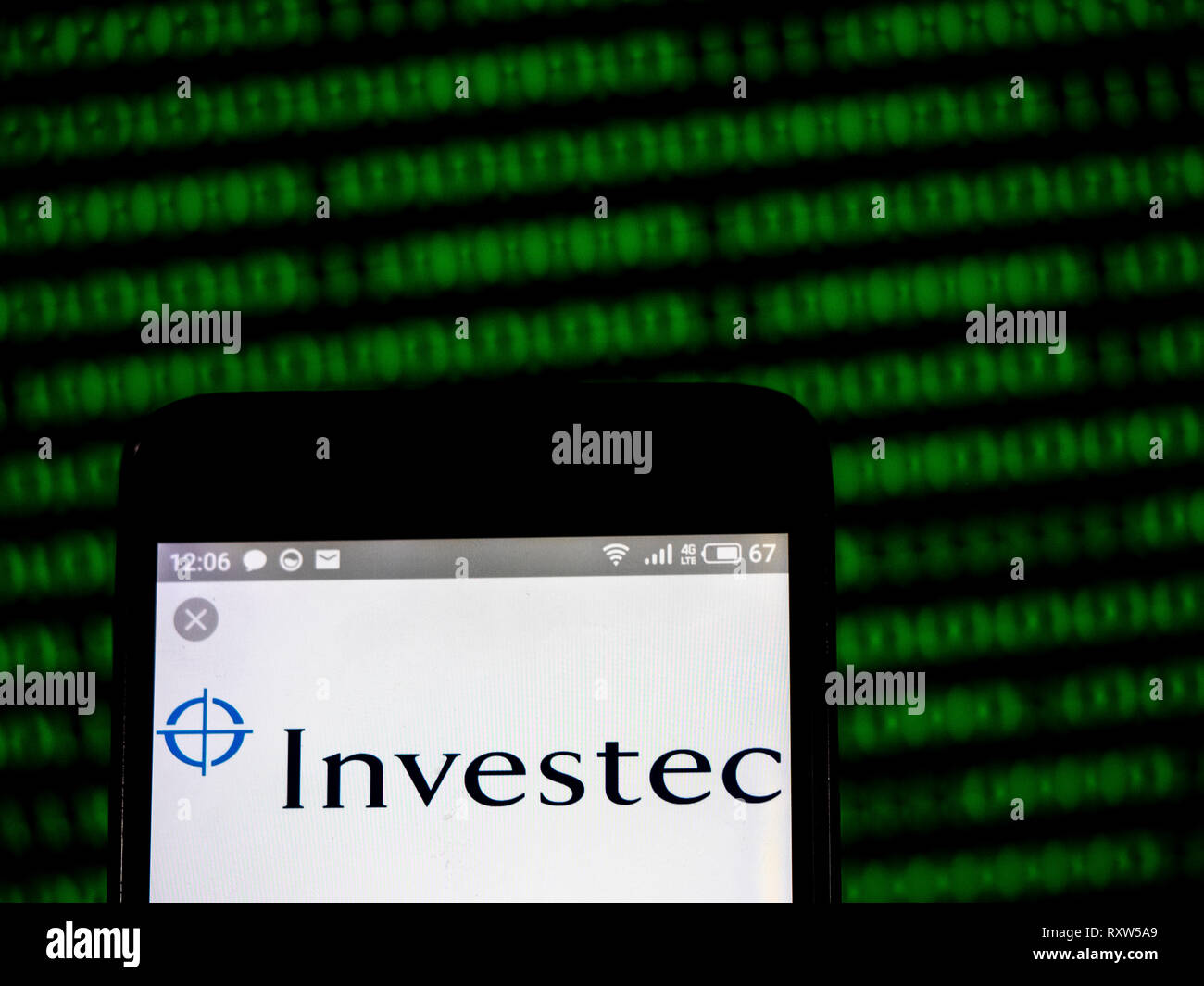Investec logo hi-res stock photography and images - Alamy