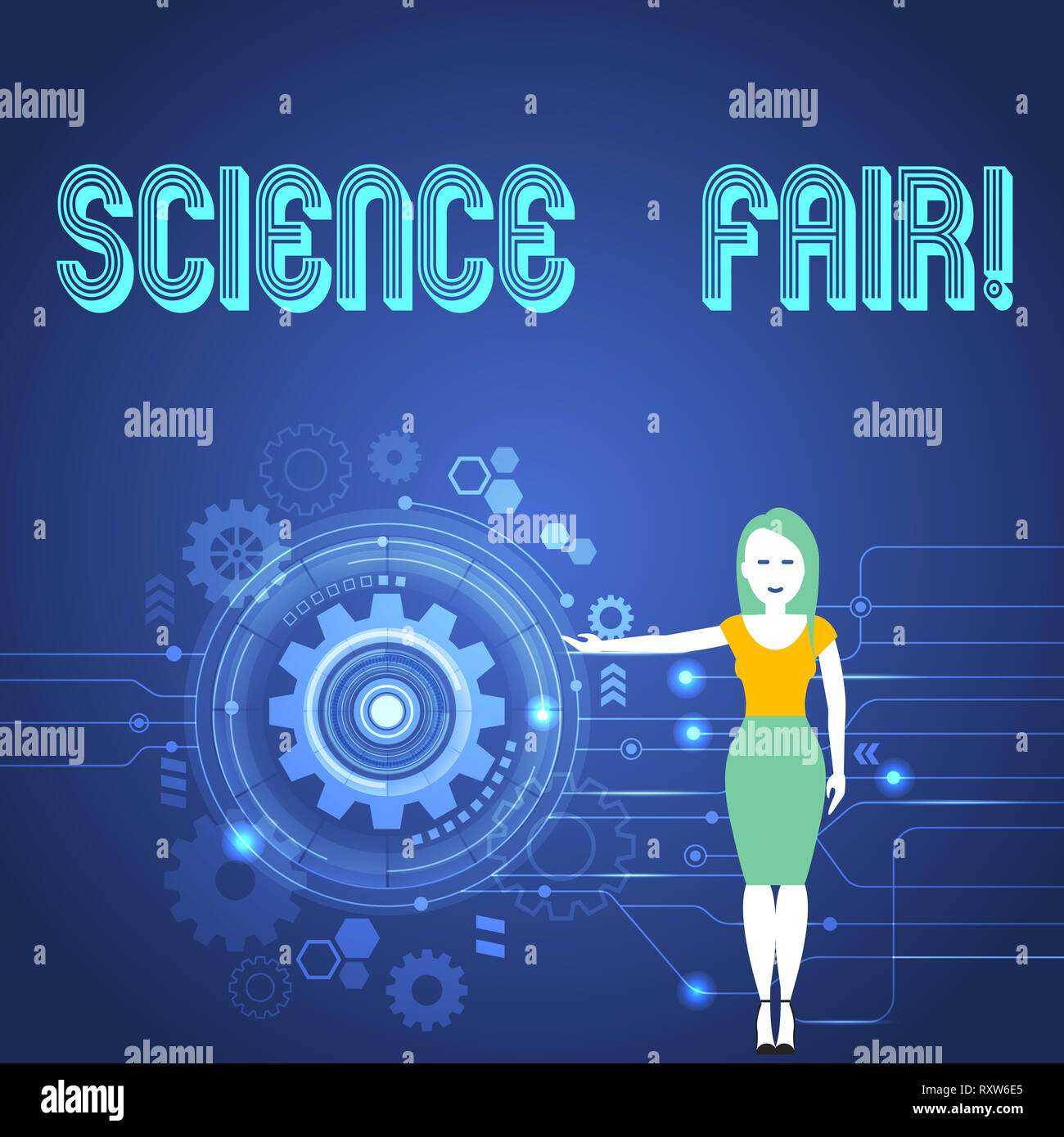 Handwriting text Science Fair. Conceptual photo School competition ...