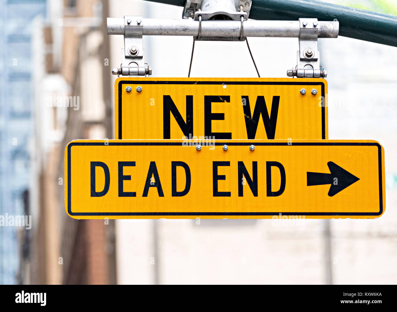 Dean End Sign Stock Photo - Alamy