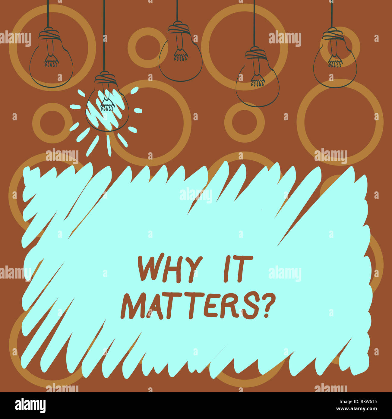 Text sign showing Why It Mattersquestion. Business photo text Important ...