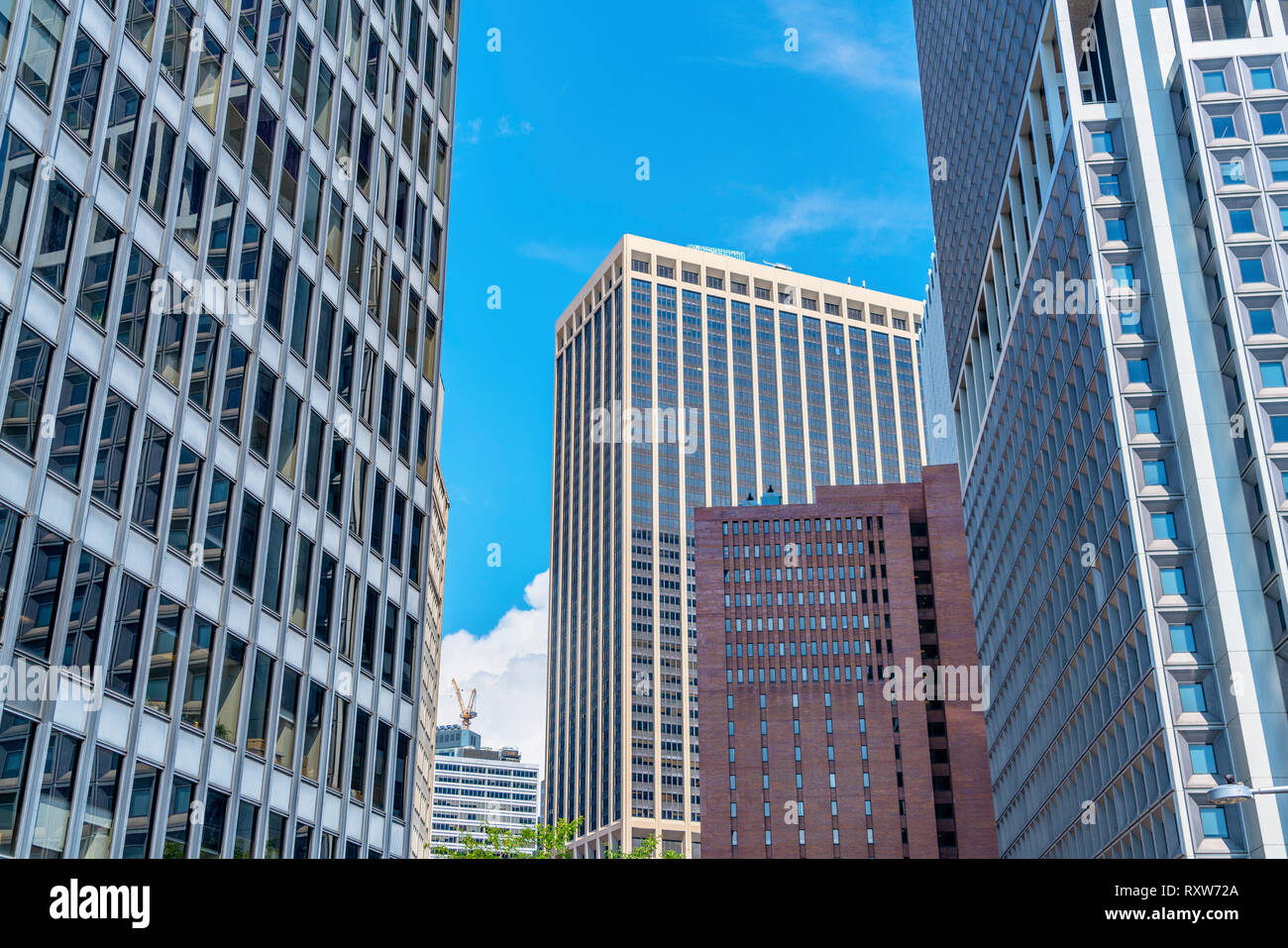 Modern design high rise buildings hi-res stock photography and images ...