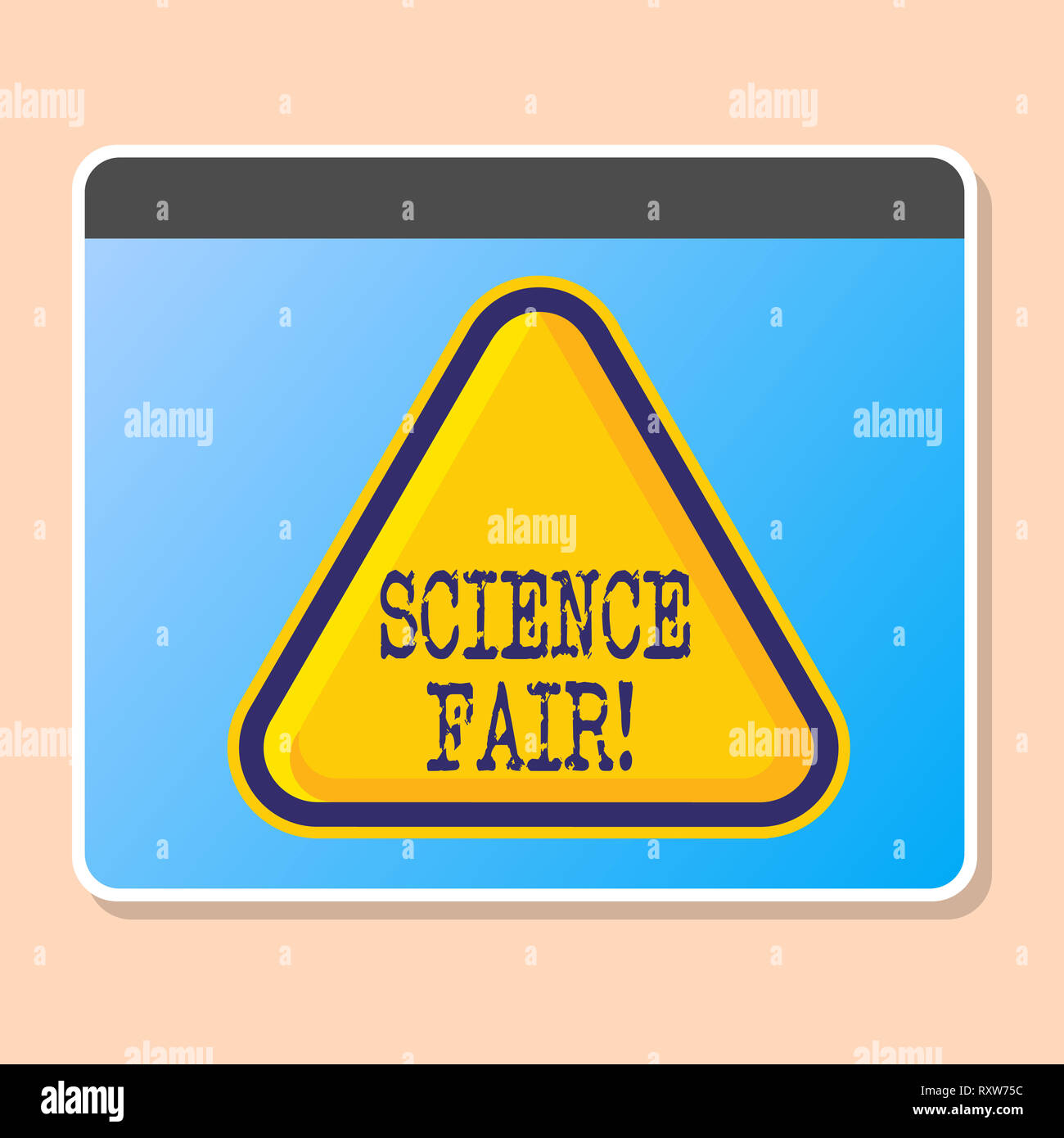 Word writing text Science Fair. Business photo showcasing School ...