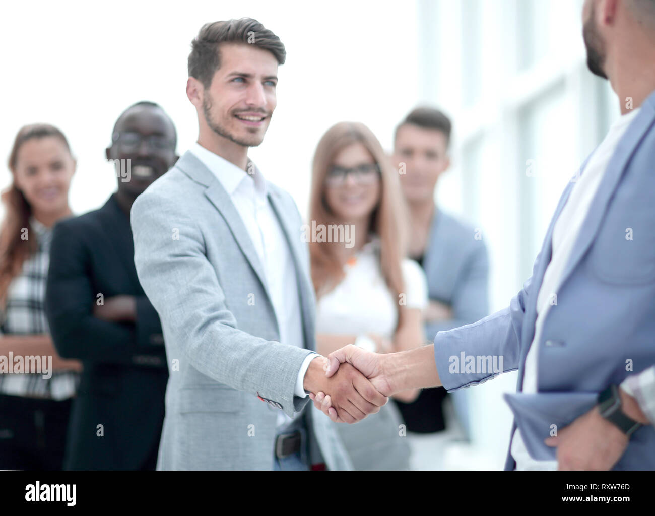 Promoting cooperation hi-res stock photography and images - Alamy