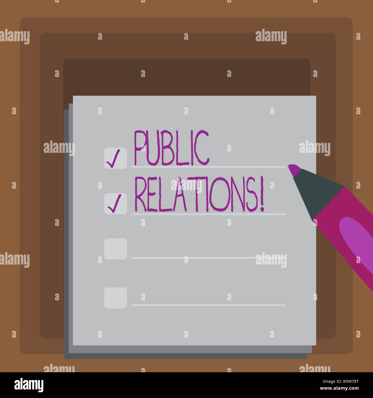 Writing note showing Public Relations. Business concept for ...
