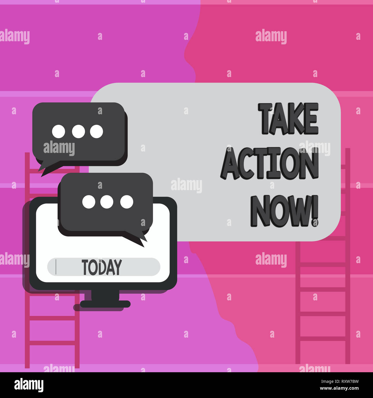 Writing note showing Take Action Now. Business concept for Urgent Move ...