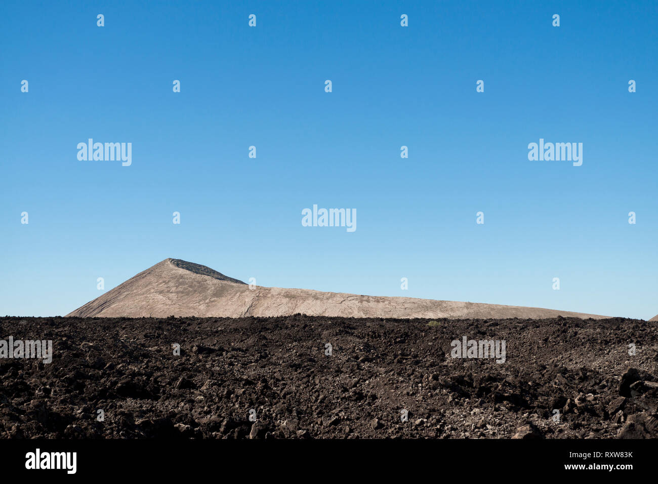 Immerse yourself in the hostile landscape of volcanic lava. Mancha ...