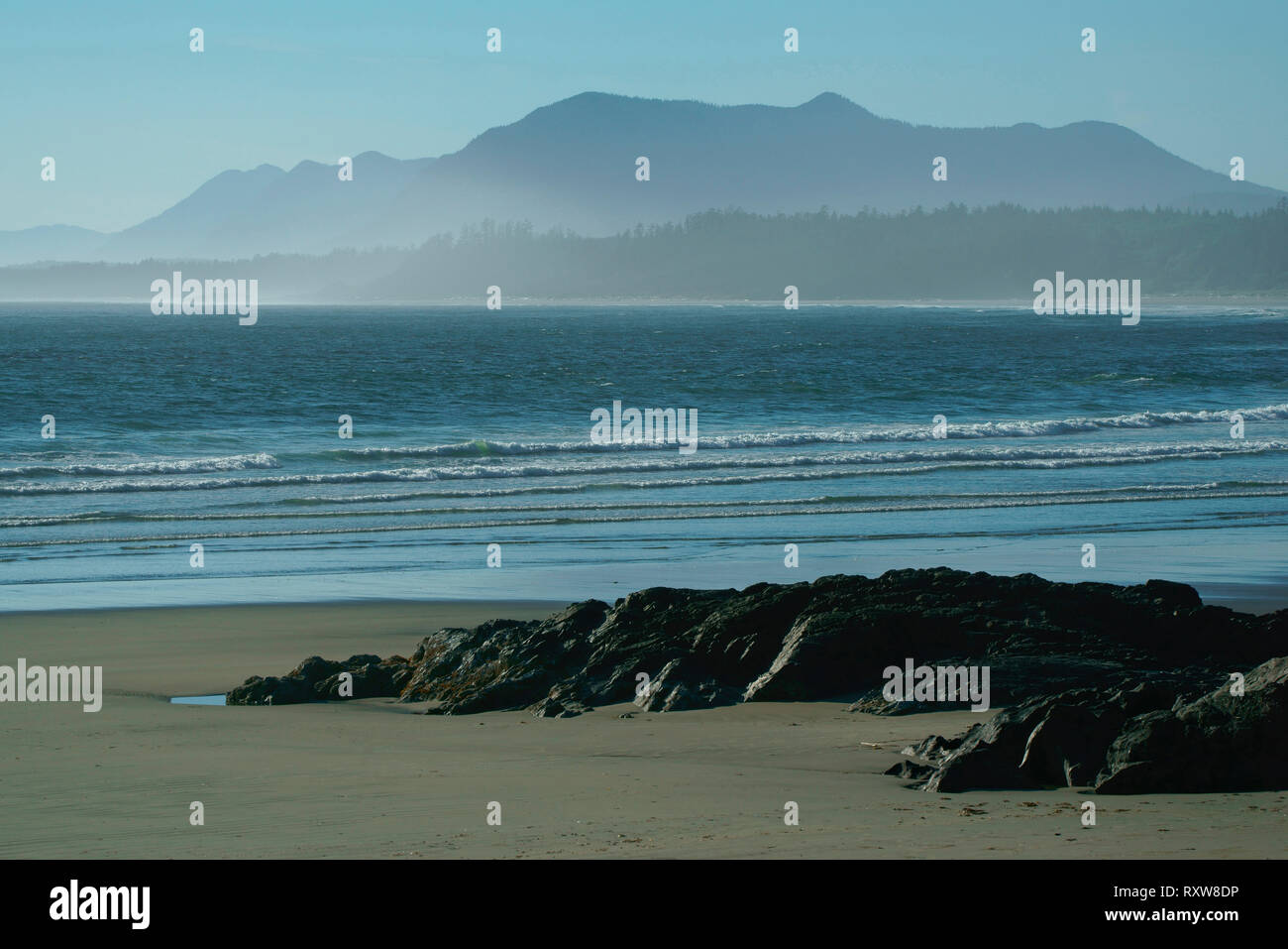 View of Long Beach,Pacific Rim National Park,British Columbia,Canada ...