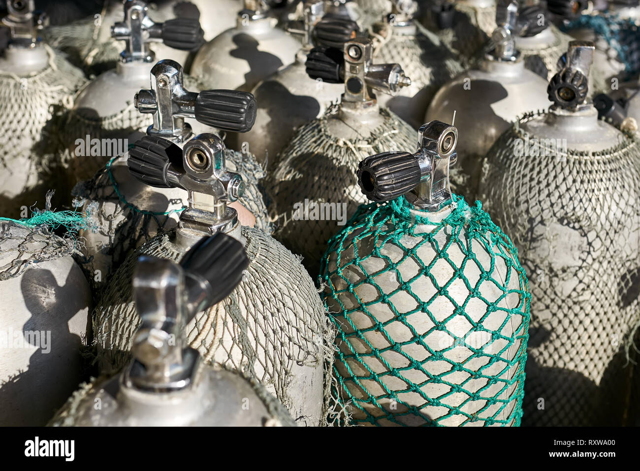 Chrome tanks hi-res stock photography and images - Alamy
