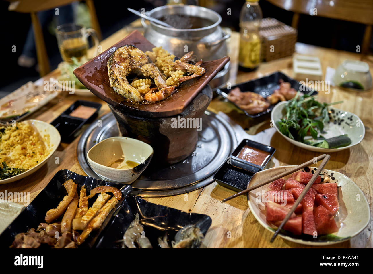 Vietnamese hotpot hi-res stock photography and images - Alamy