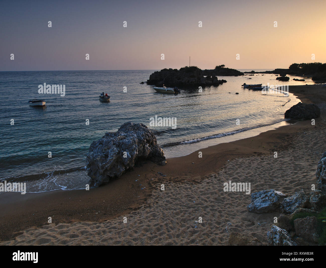 Greece scenery wallpaper hi-res stock photography and images - Alamy