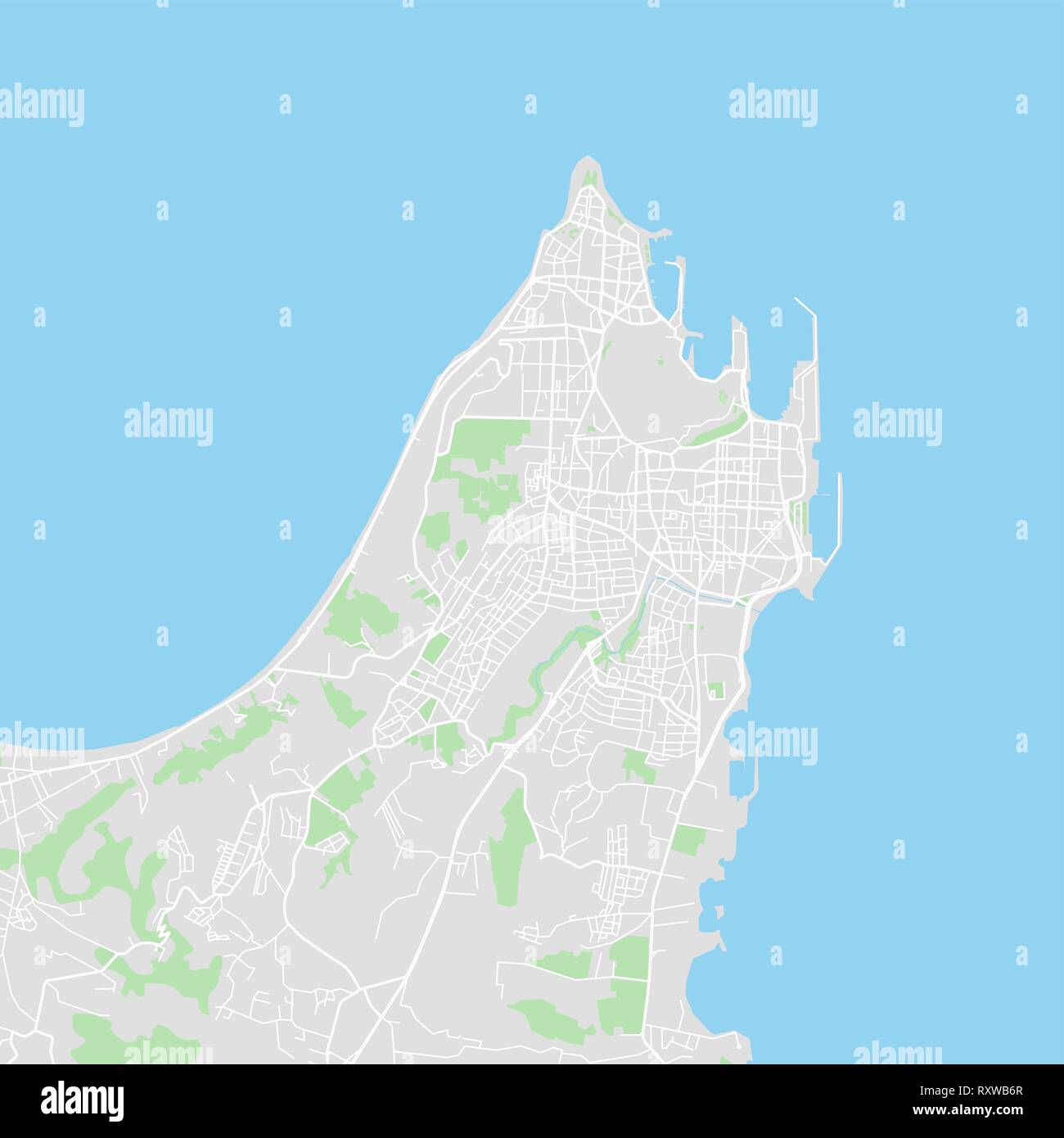 Rhodes map Stock Vector Images - Alamy