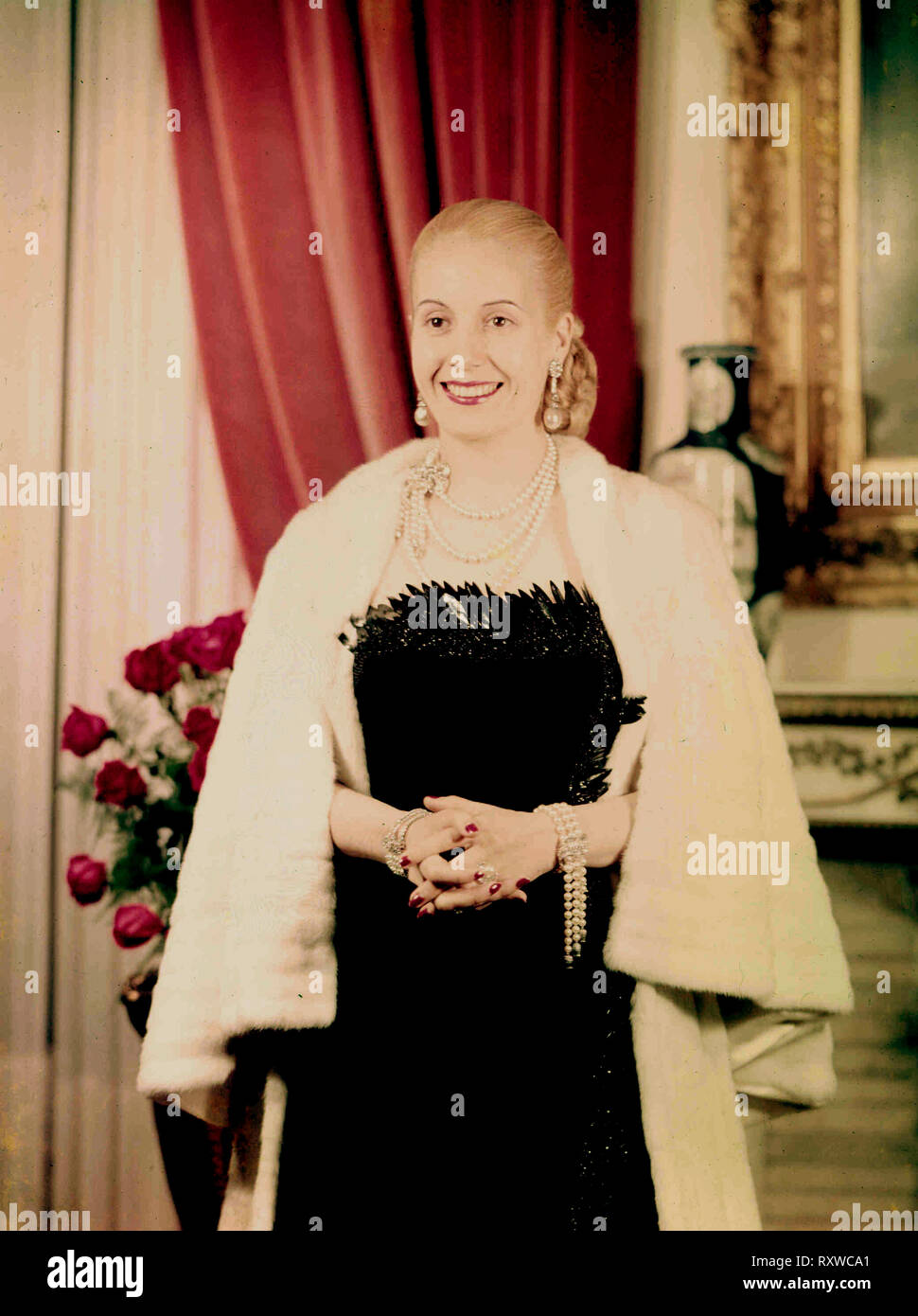 Eva Peron, former Argentinian First Lady and political leader Stock ...