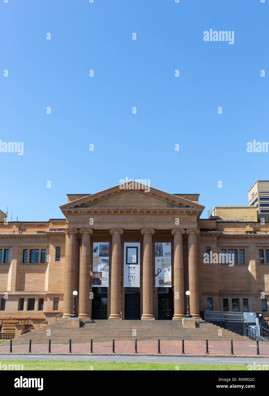 State Library of NSW, Sydney Stock Photo - Alamy
