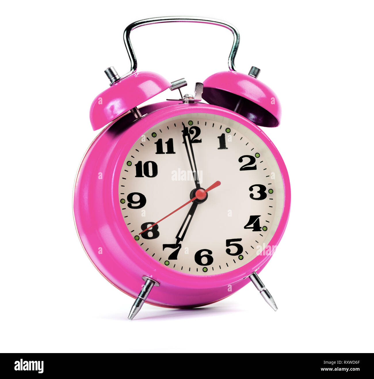 Purple Digital Clock