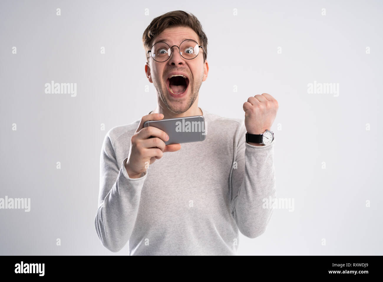 Very Happy Man