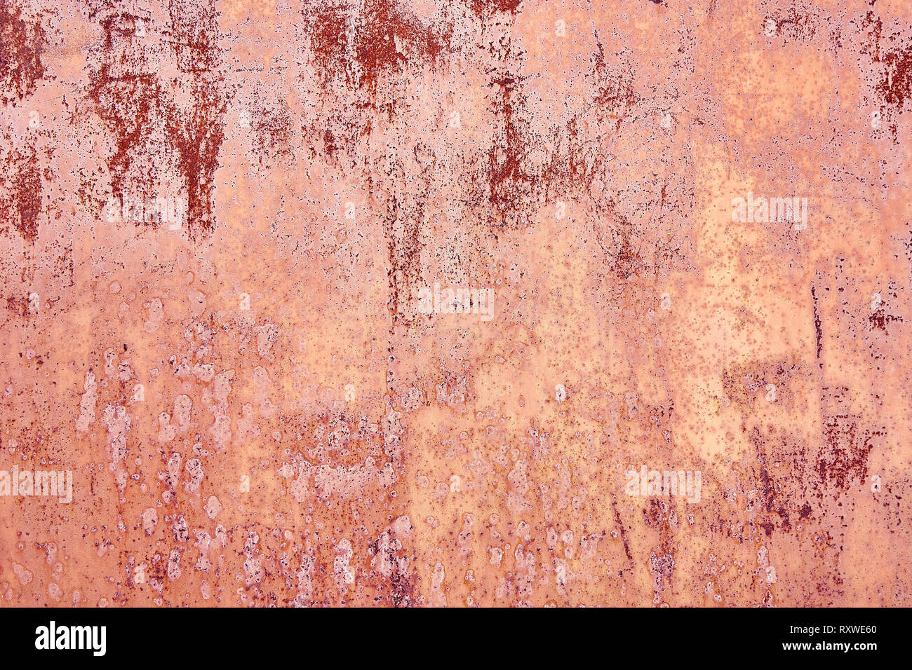 Old Distressed Brown Terracotta Copper Rusty Background with Rough ...