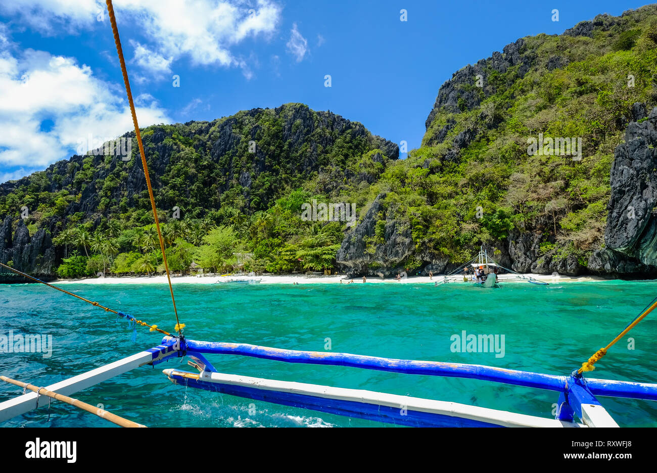 Seascape of Coron Island, Philippines. Coron is one of the most ...