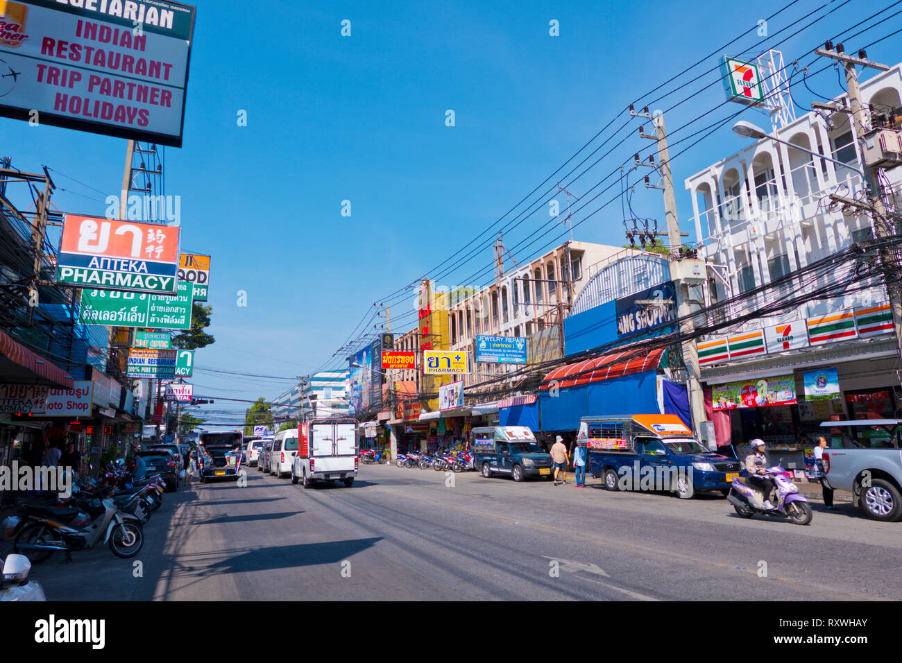 Th pattaya klang hi-res stock photography and images - Alamy