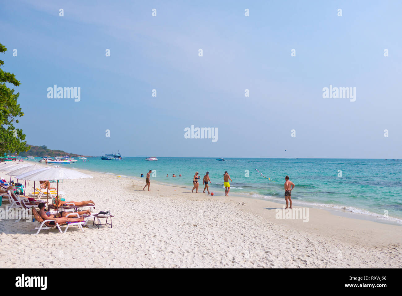 Ao Hin Khok beach, Ko Samet, Thailand Stock Photo - Alamy