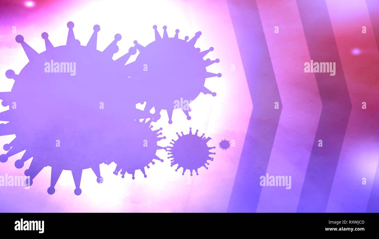 virus medical theme background Stock Photo - Alamy