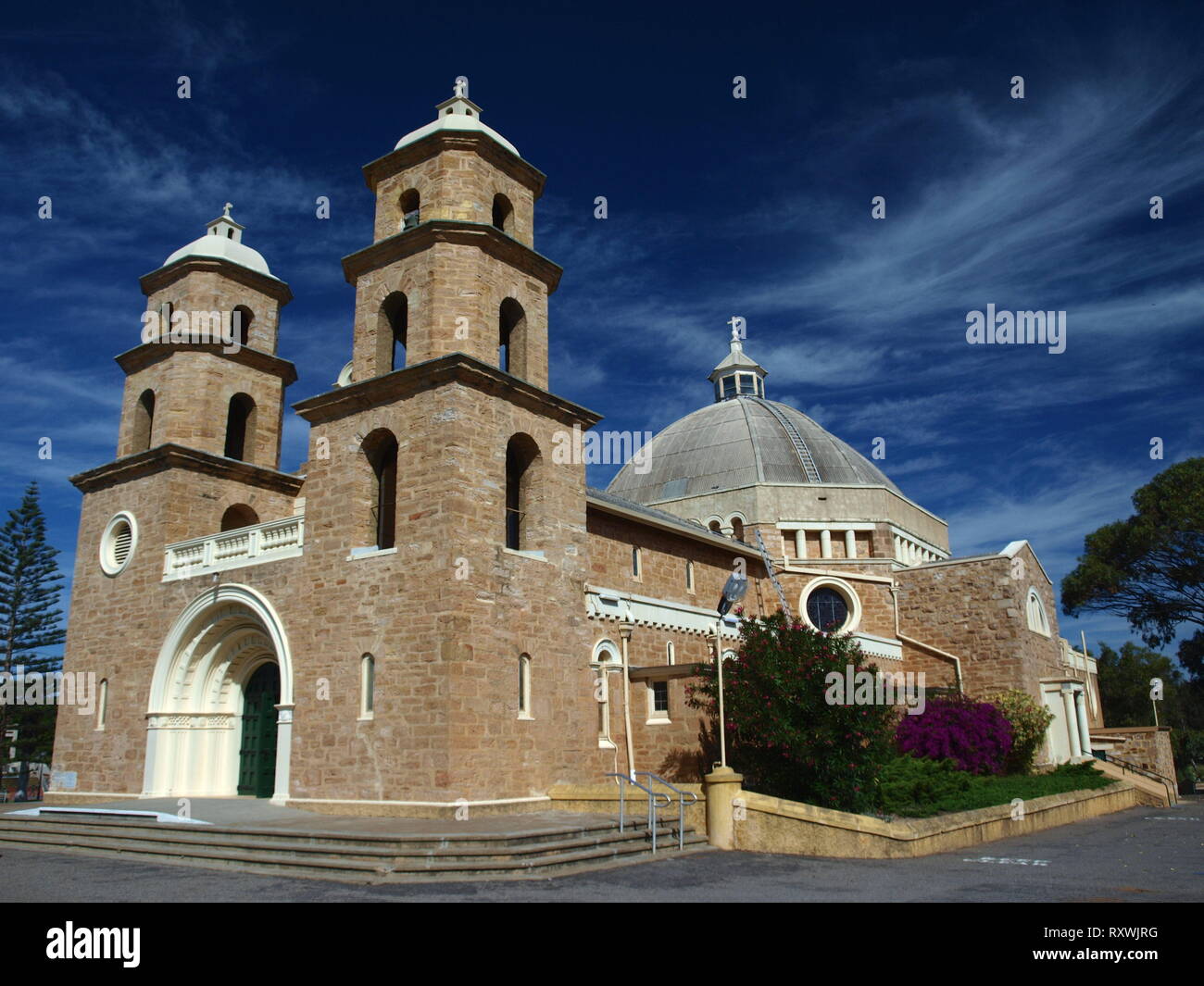 St Francis Xavier Cathedral, Geraldton, western Australia Stock Photo ...
