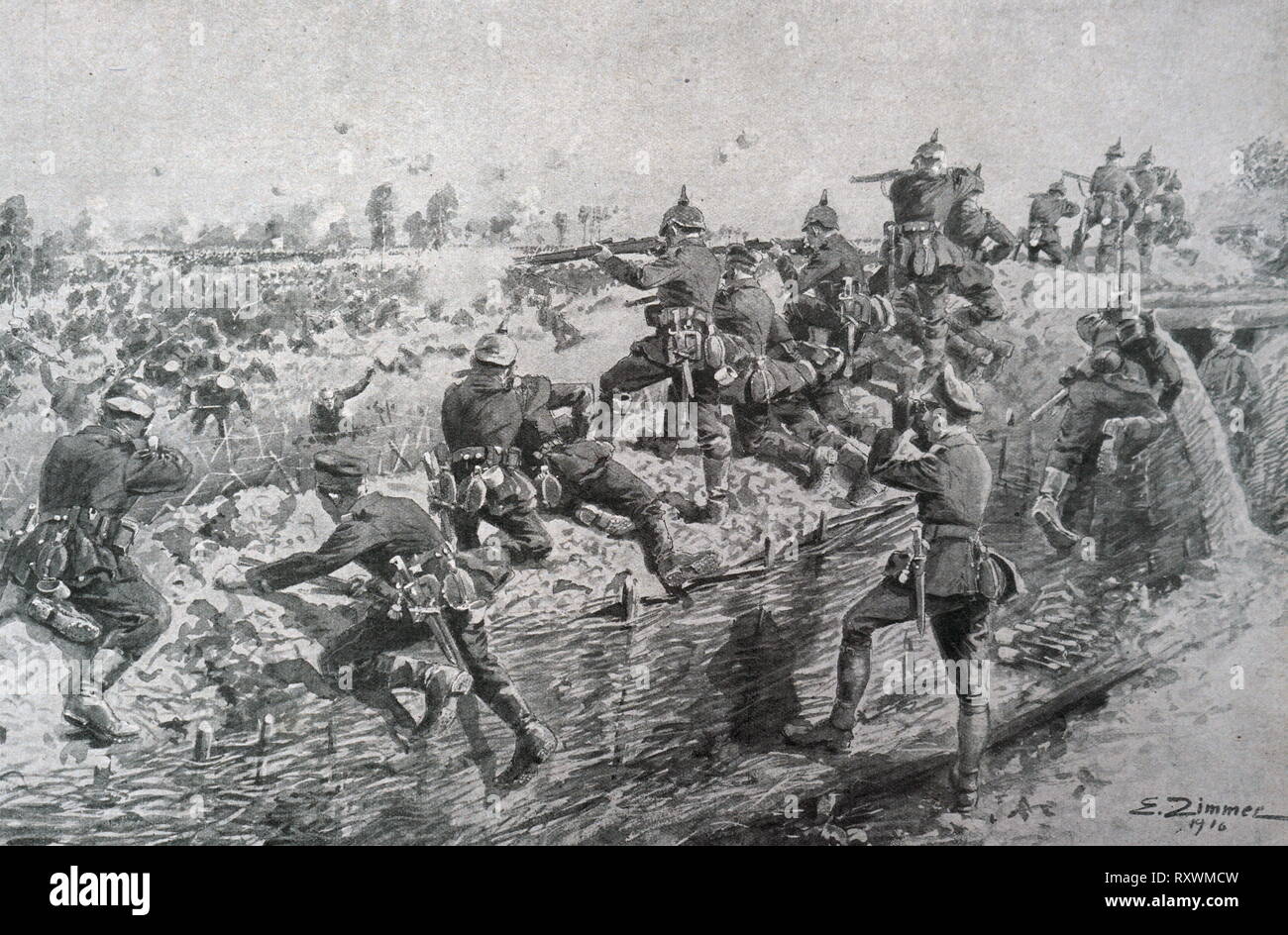 Flers battle first world war somme hi-res stock photography and images ...