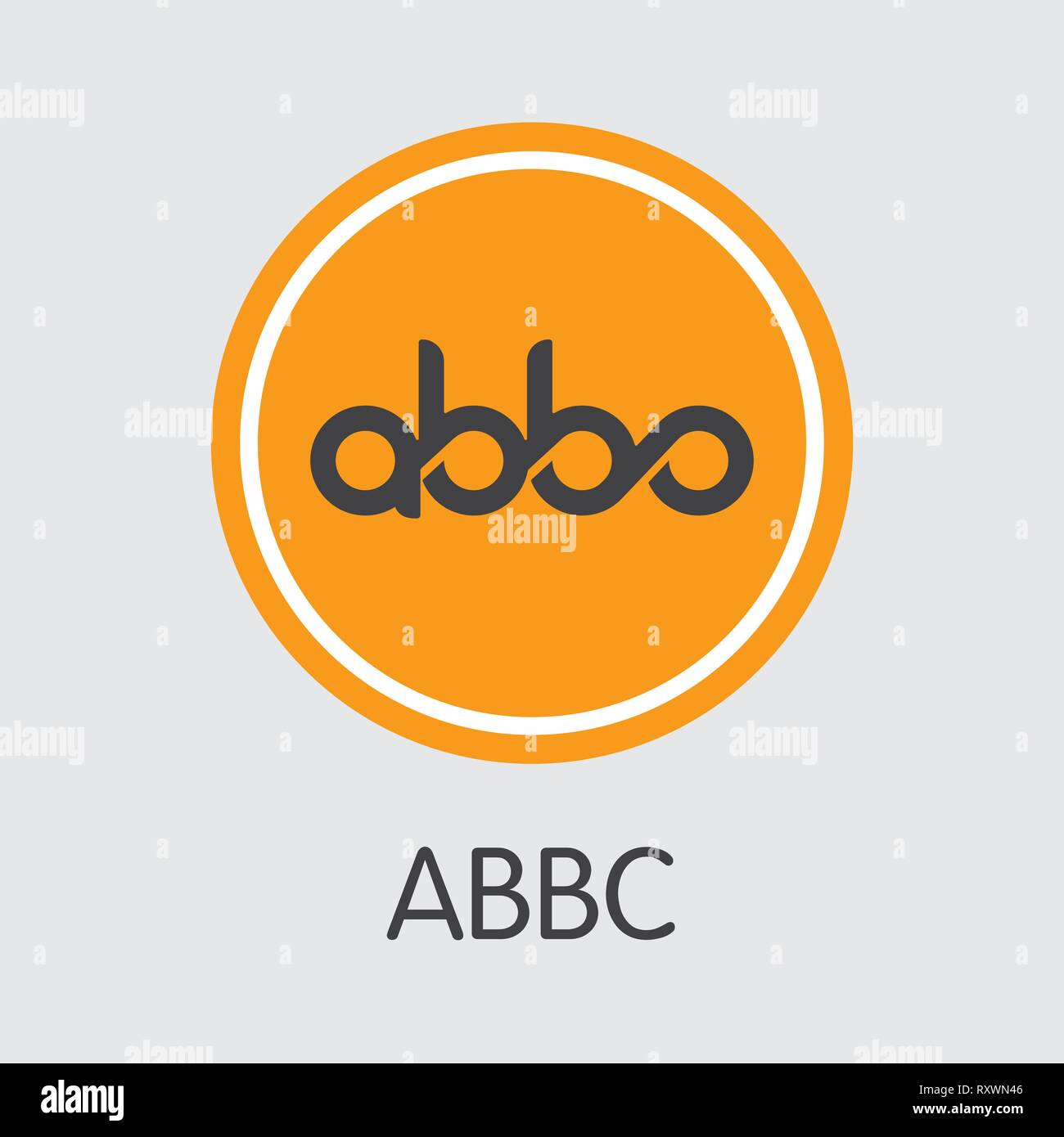 ABBC - Abbc Coin. The Market Logo of Money or Market Emblem Stock ...