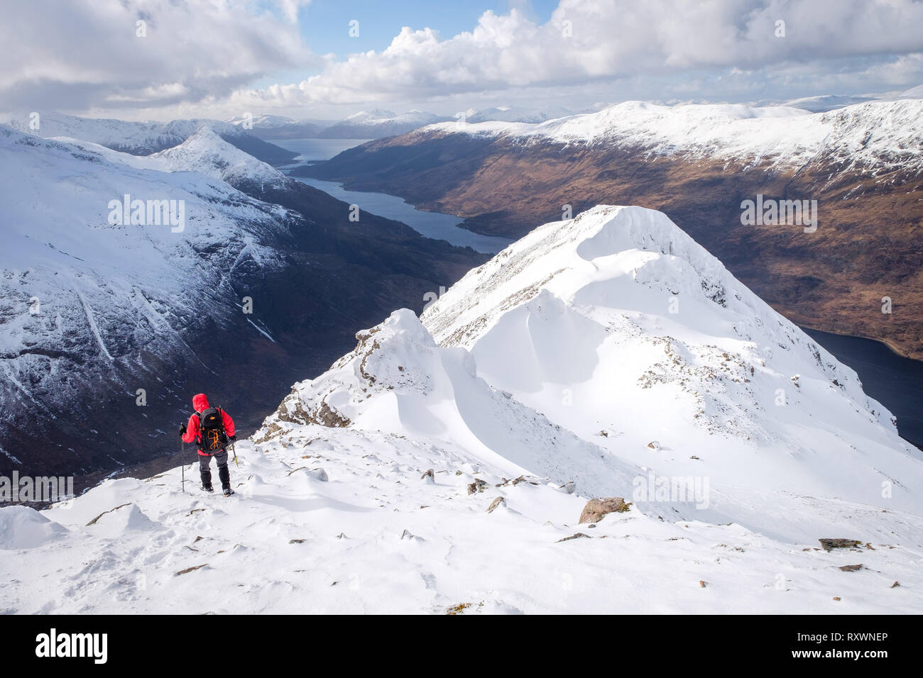 Walking ice axe pole hi-res stock photography and images - Alamy