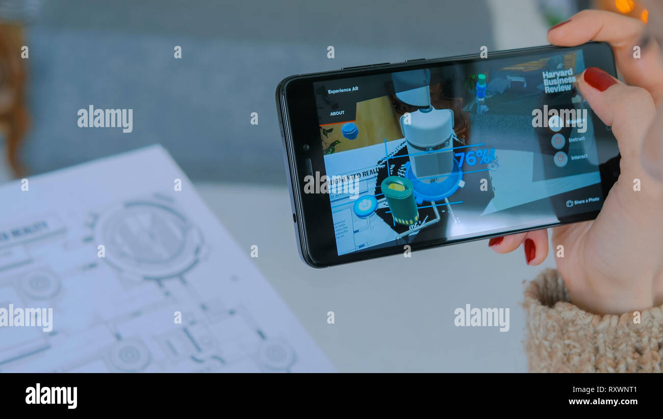 Augmented reality factory hi-res stock photography and images - Alamy