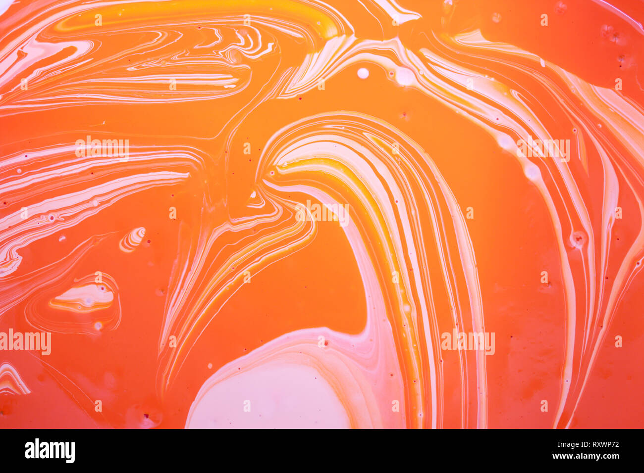 Abstract orange paint background Stock Photo - Alamy