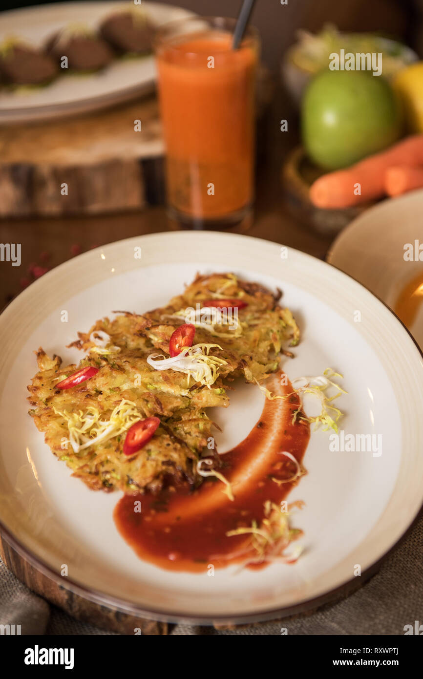Healthy vegeterian food Stock Photo - Alamy