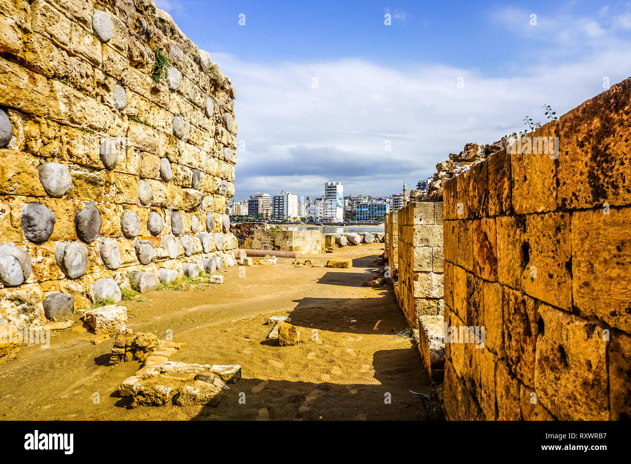 Saida fort hi-res stock photography and images - Alamy