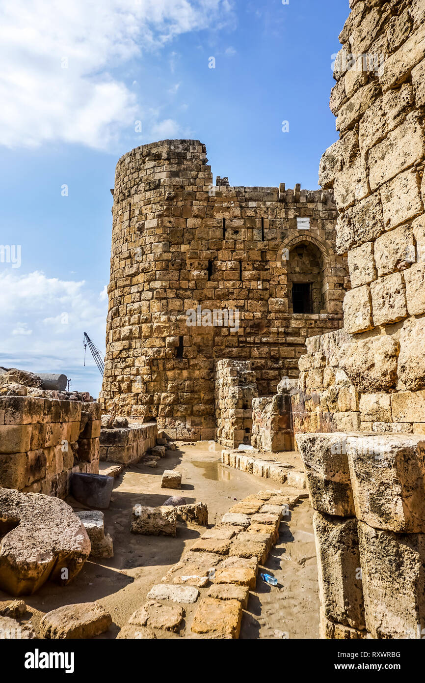 Saida castle hi-res stock photography and images - Alamy