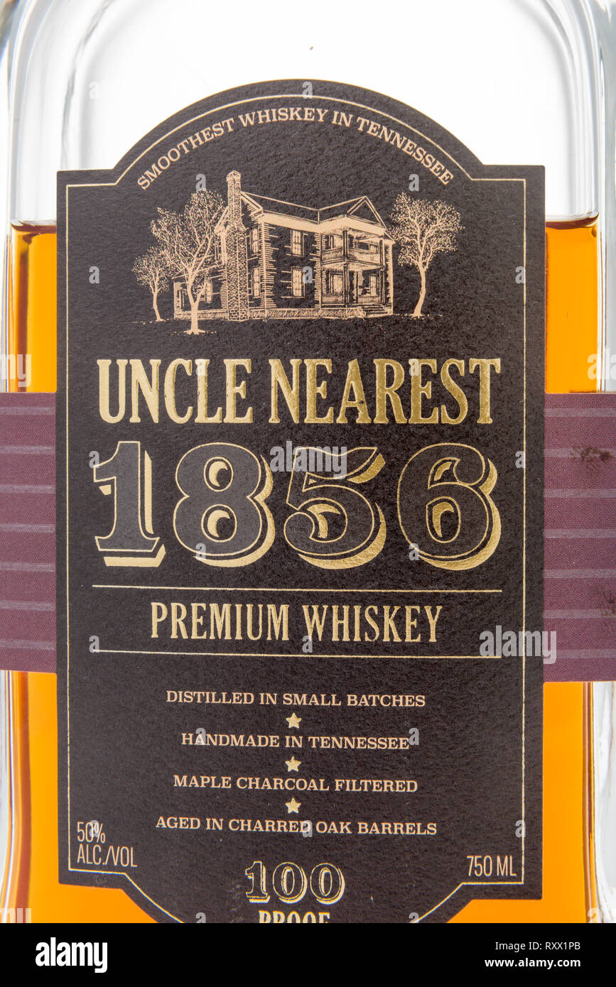Uncle nearest premium whiskey hi-res stock photography and images - Alamy