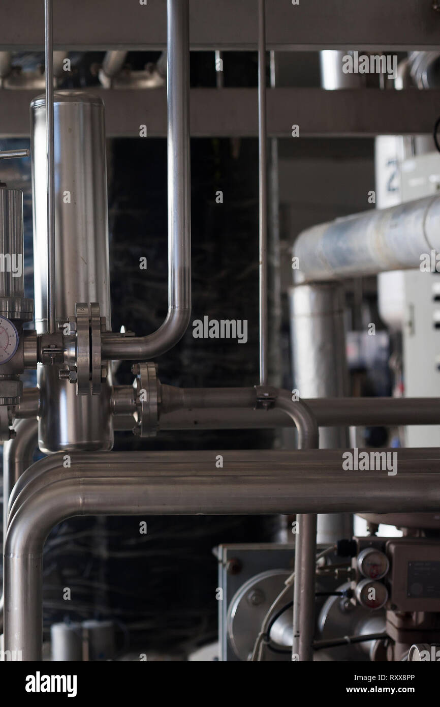 Equipment and industrial tools for the production of brewery Stock ...