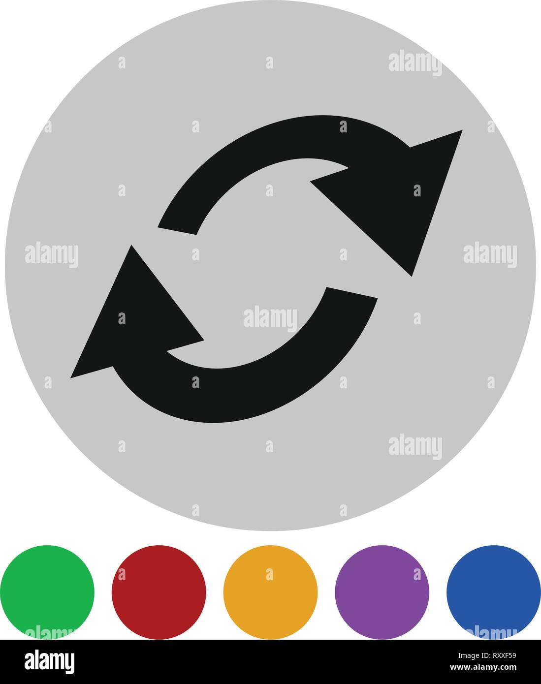 Converting circular Stock Vector Images - Alamy