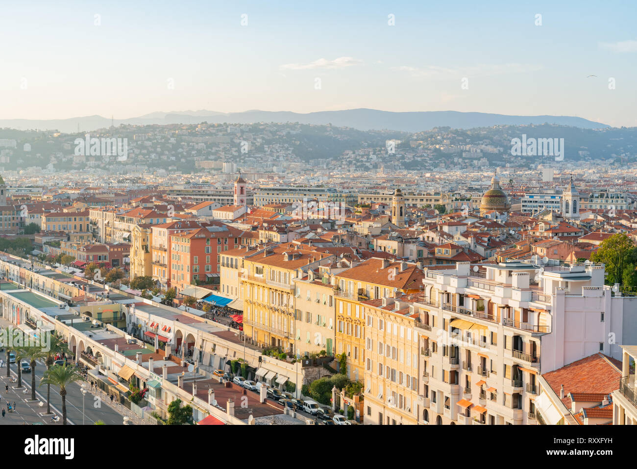 Nice coast from castle hi-res stock photography and images - Alamy