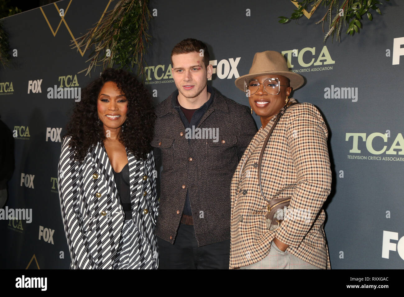 FOX TCA All-Star Party held at the Fig House Featuring: Angela Bassett ...