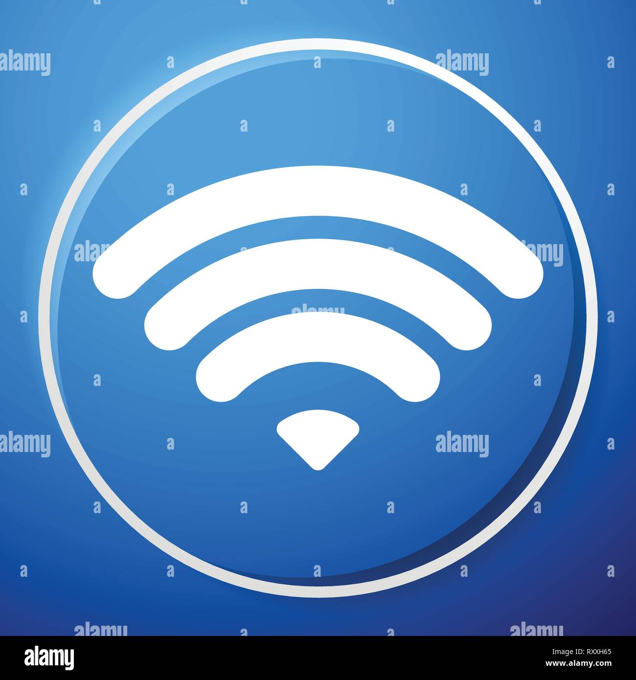 Coverage area vector vectors hi-res stock photography and images - Alamy