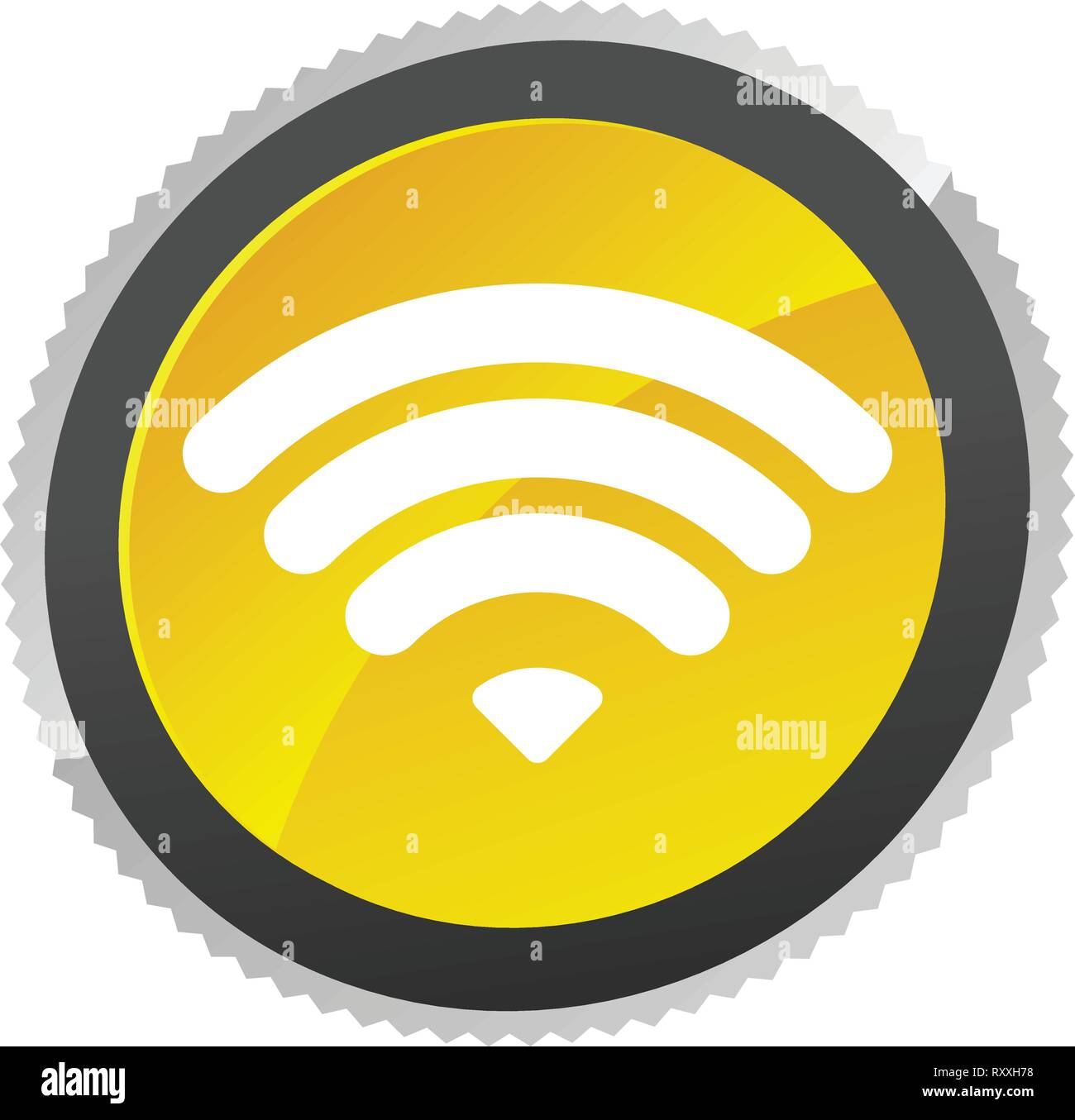 Icon with centric, radial lines for spread, spreading concepts Stock ...