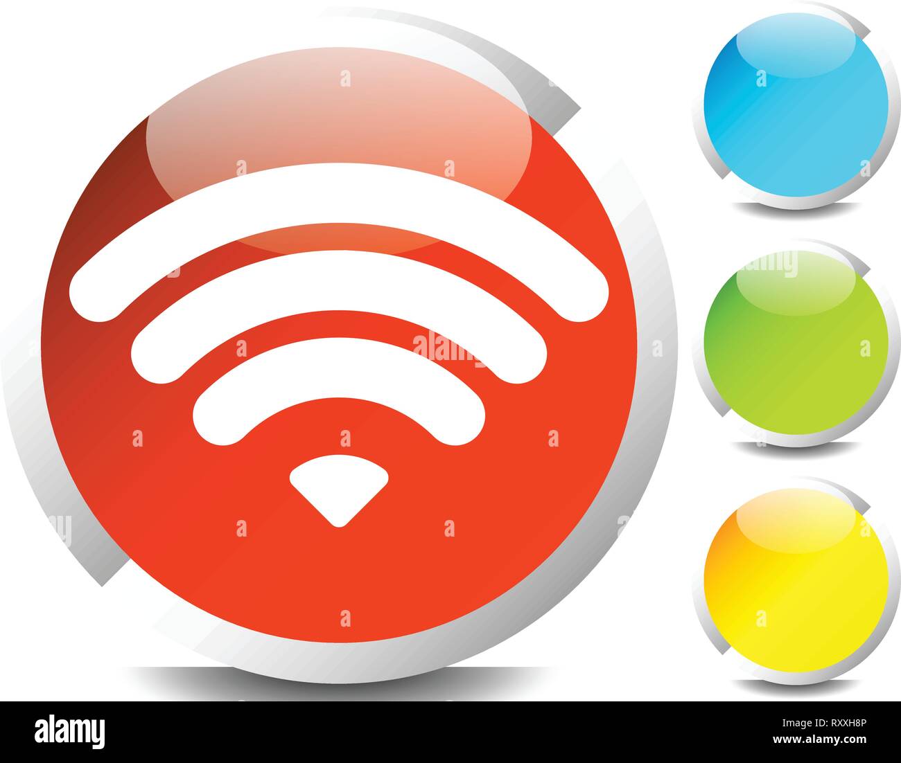 Icon with centric, radial lines for spread, spreading concepts Stock ...