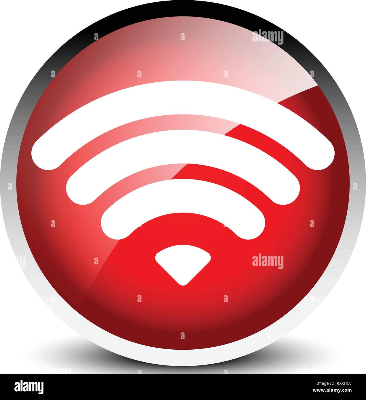Icon with centric, radial lines for spread, spreading concepts Stock ...