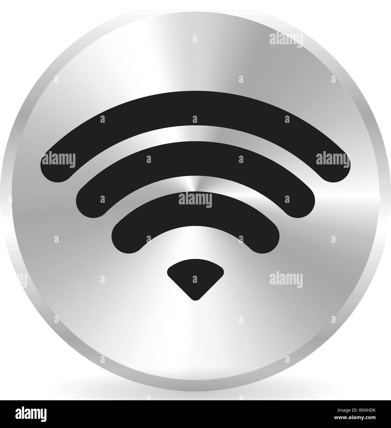 Icon with centric, radial lines for spread, spreading concepts Stock ...
