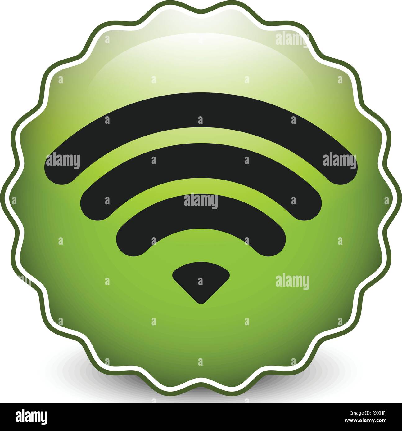 Icon with centric, radial lines for spread, spreading concepts Stock ...