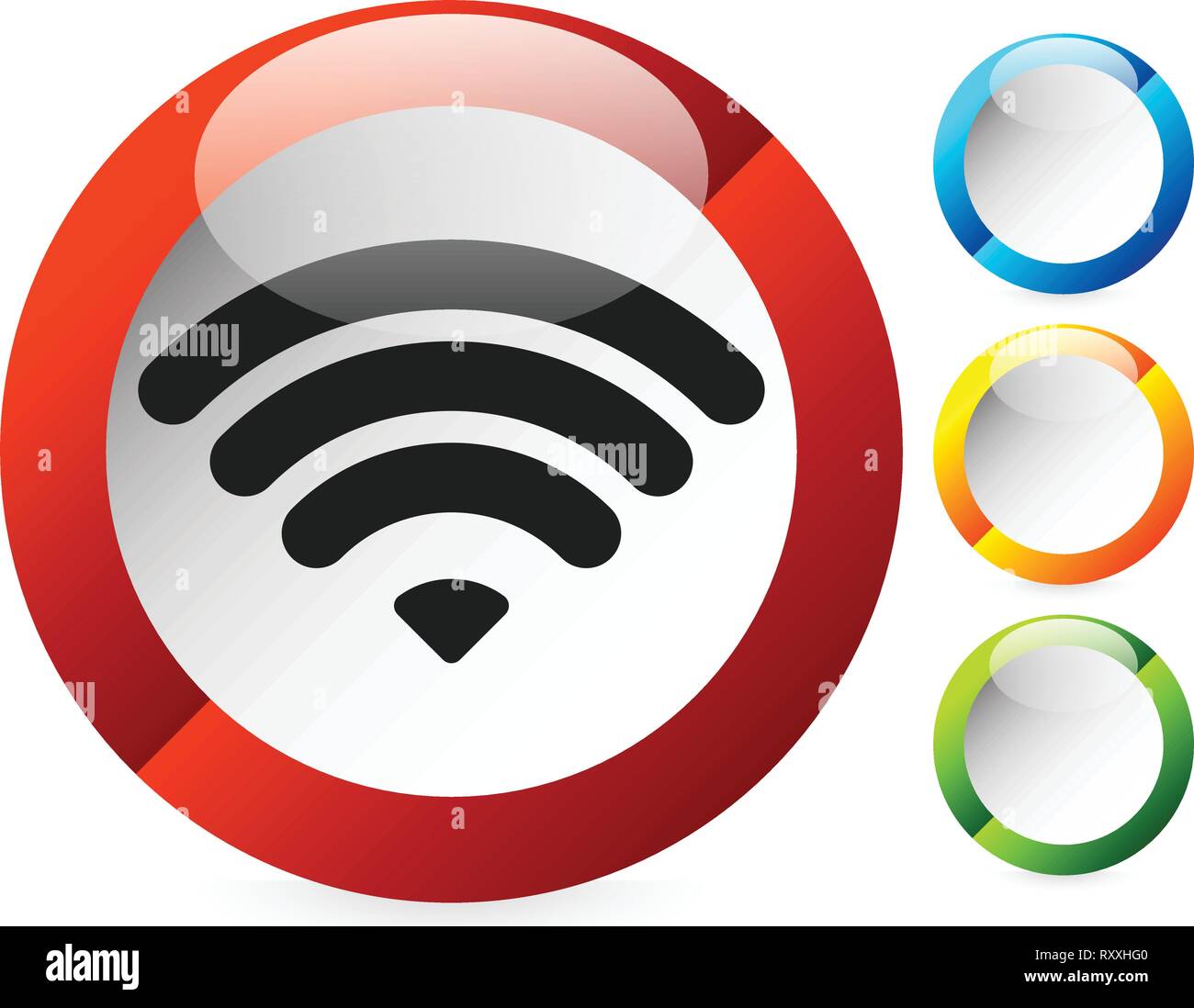 Icon with centric, radial lines for spread, spreading concepts Stock ...